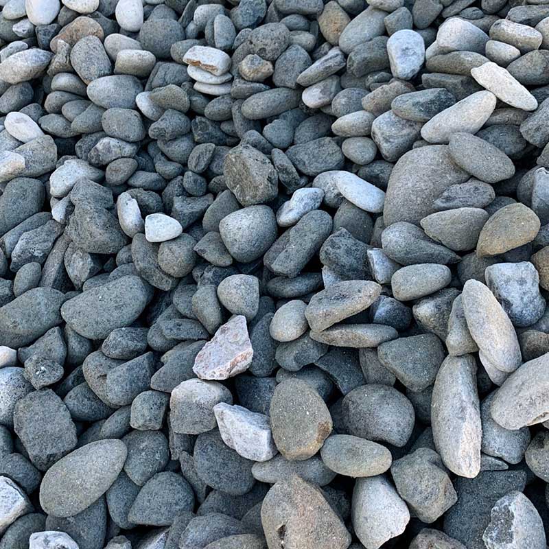 1 1/2 Inch Round Drain Rock (washed) - Peters Hauling and Supply